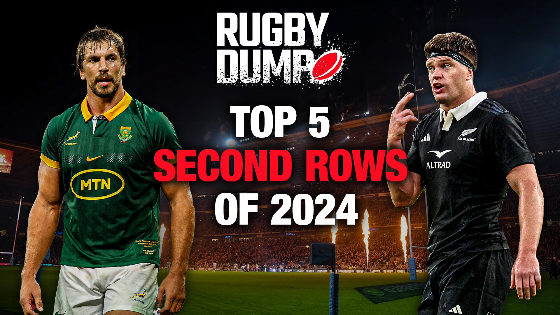 RugbyDump's top five second rows of 2024 | Rugbydump